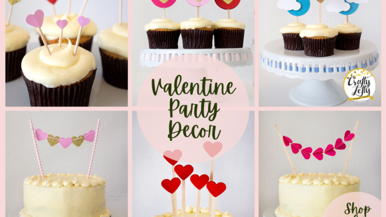 Valentine Party Decorations: Visit The Crafty Lefty Shop – The Crafty ...